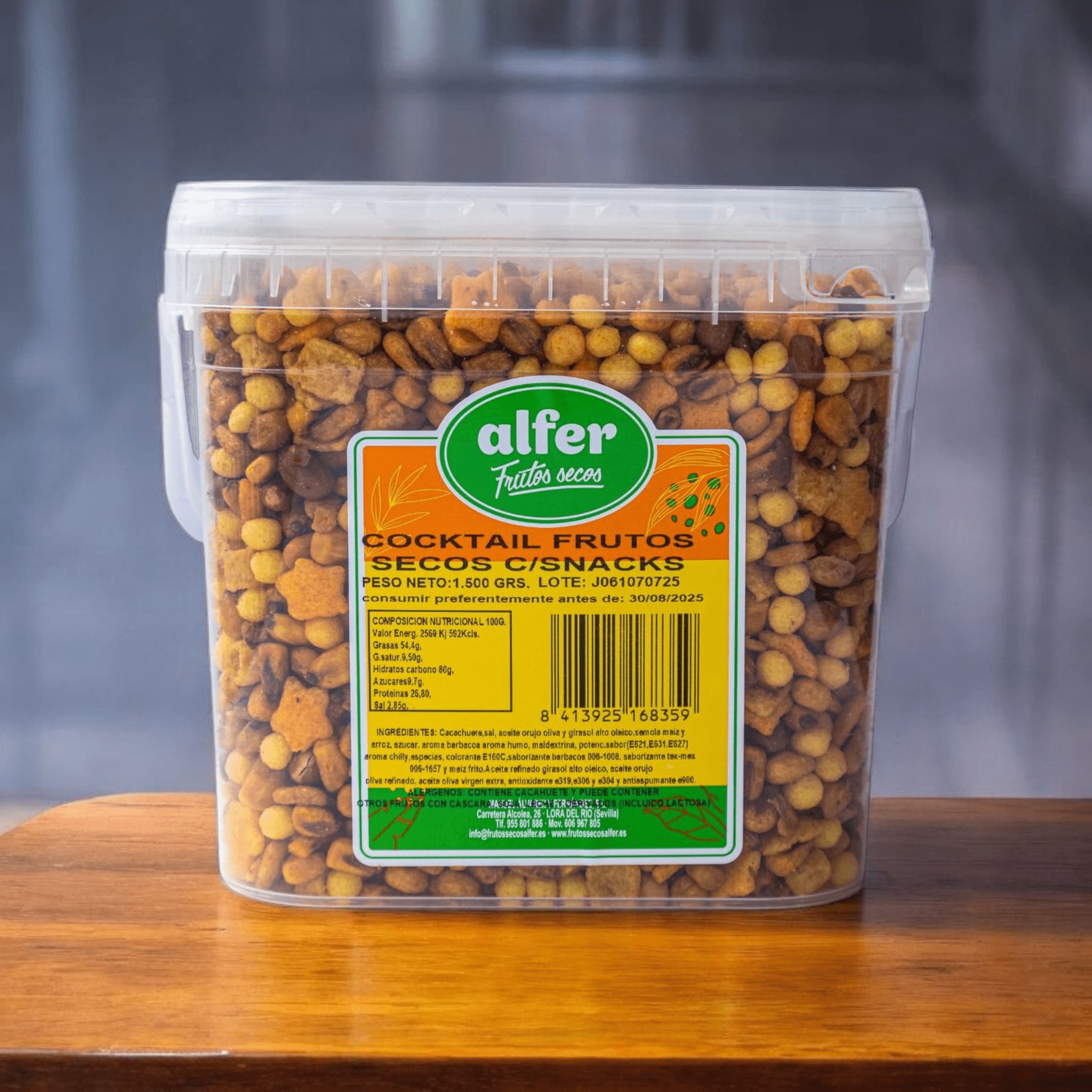 Cocktail frutos secos con snacks - Selección profesional y calidad ...